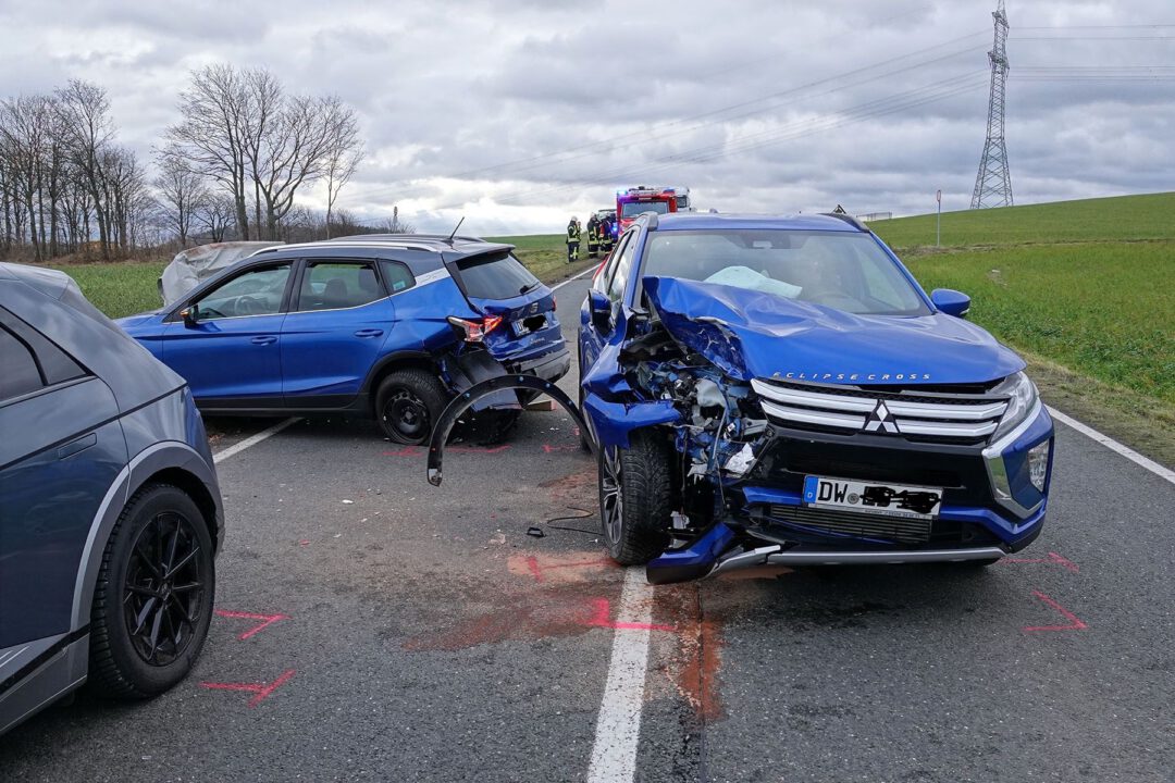 Wunderbar Unfall B170 Heute Bild
